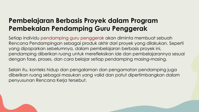 1. modul 6 pembelajaran berbasis proyek | PDF