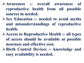 Reproductive health | PDF