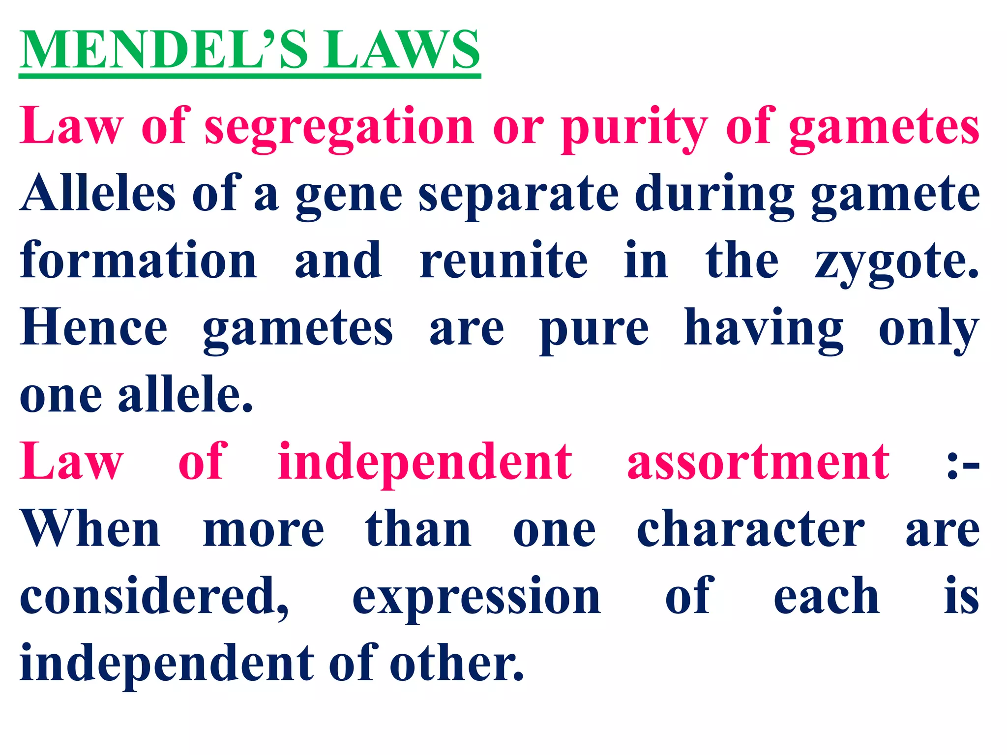 Mendelism | PDF