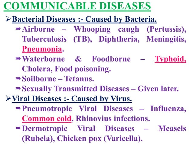 Common Human Diseases | PDF | Infectious Diseases | Diseases and Conditions