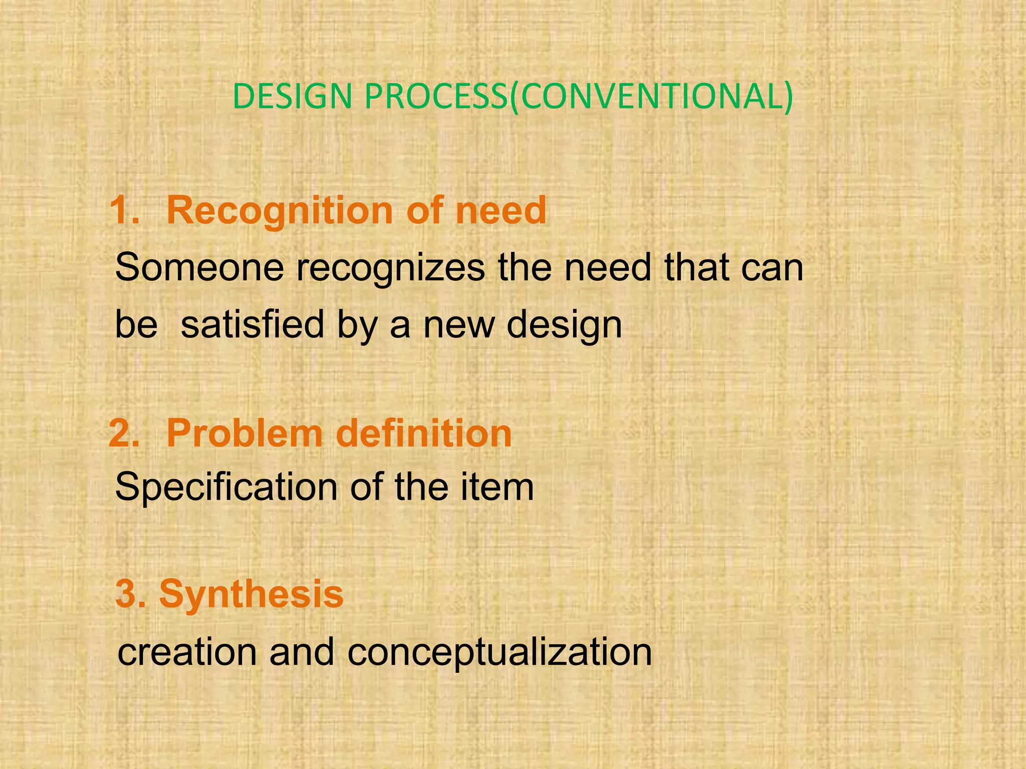 cad design process VS conventional design process | PPTX