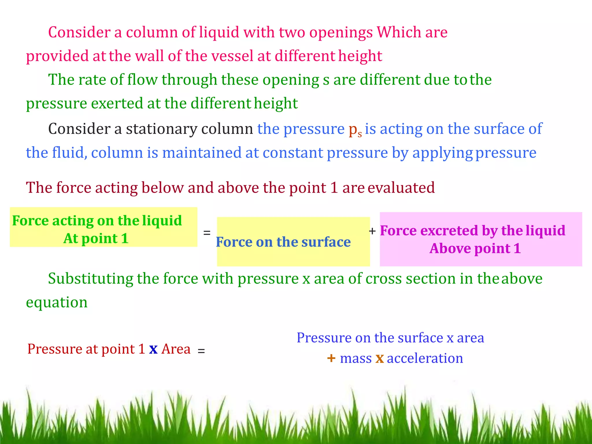 flow of fluids | PPTX