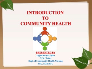 Introduction to Community Health & CH Nursing | PPTX