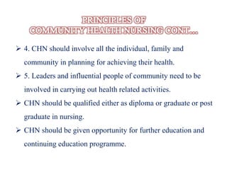 Introduction to Community Health & CH Nursing | PPTX