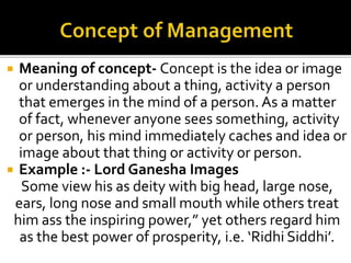 Principles and Practices of Management an overview | PPTX