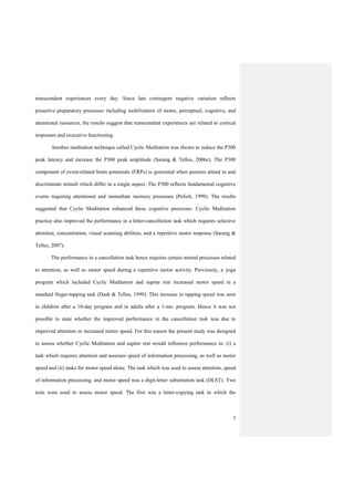 1 2009-performance on psychomotor tasks following two yoga based ...