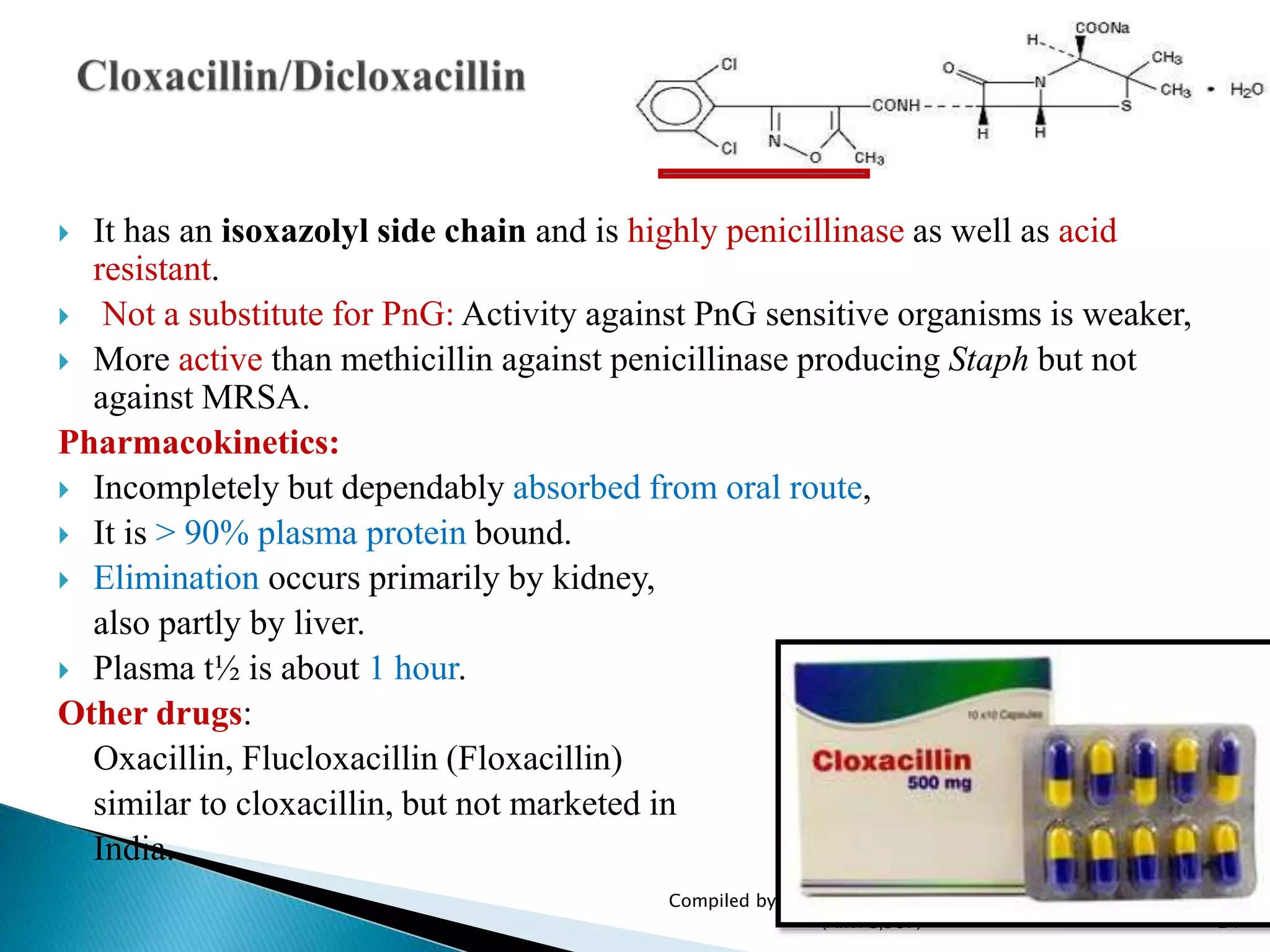 1.3 penicillins, cephalosporins and cephamycins. | PPTX | Chemistry ...