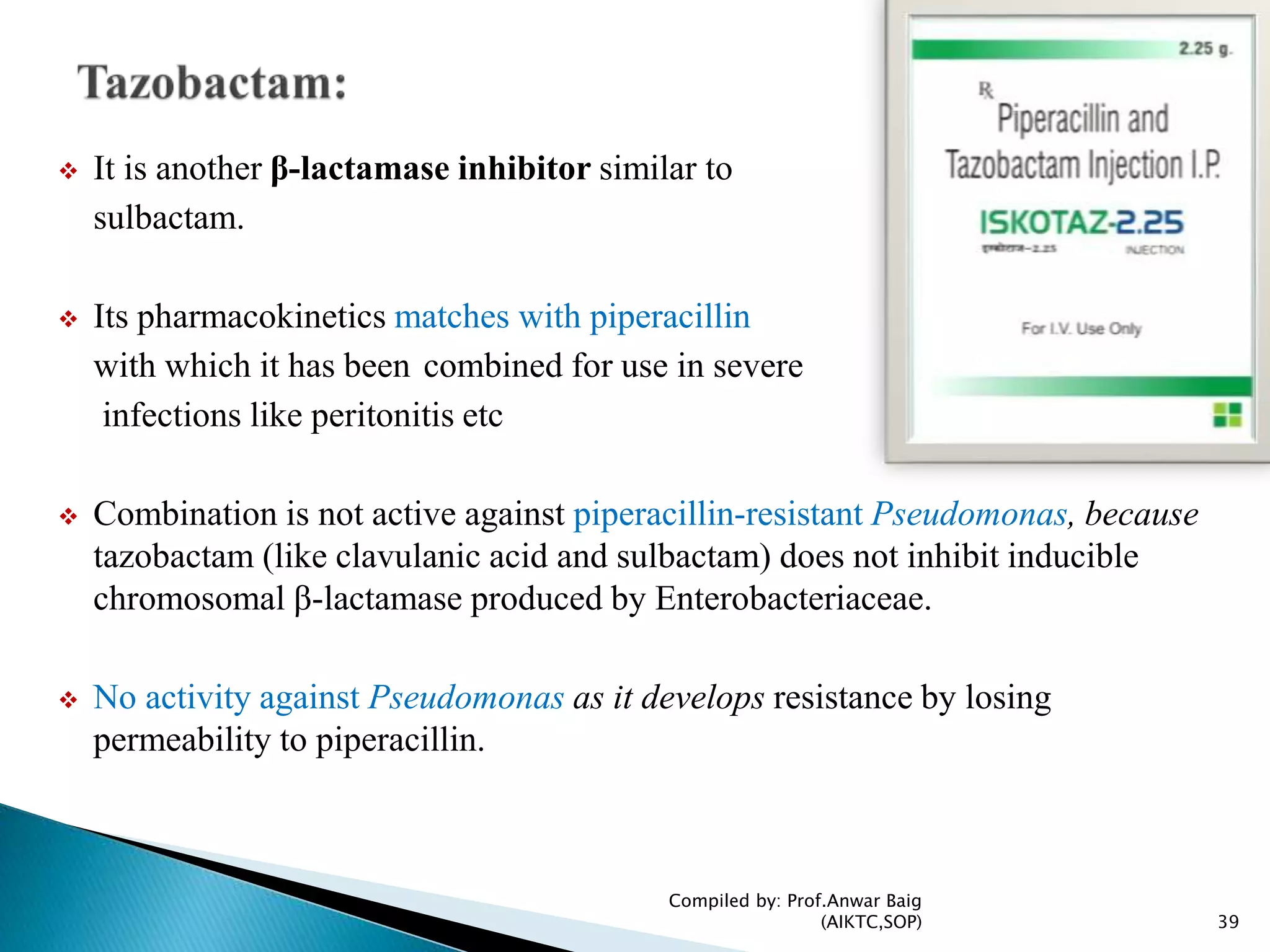 1.3 penicillins, cephalosporins and cephamycins. | PPTX | Chemistry ...