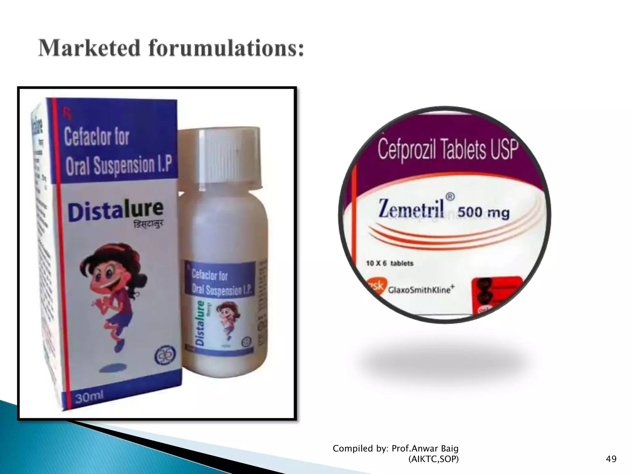 1.3 penicillins, cephalosporins and cephamycins. | PPTX | Chemistry ...
