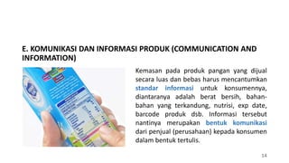 1. Fungsi dan Peranan Pengemas Produk Pangan | PPTX