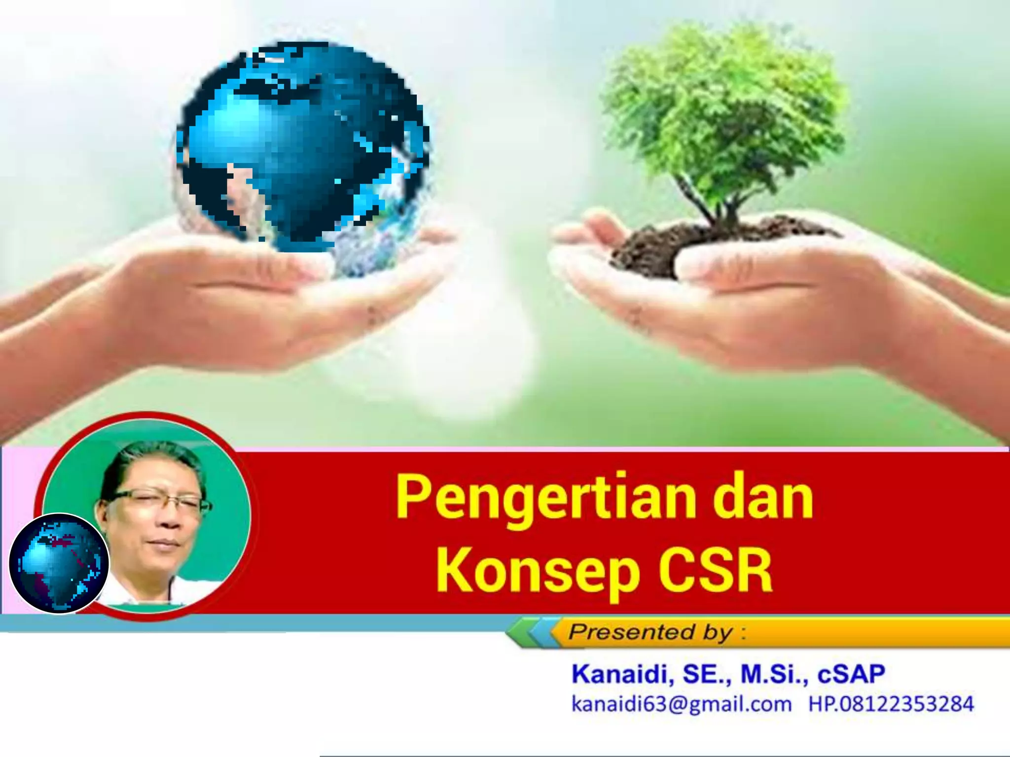 Pengertian & Konsep CSR_Materi Training "CSR" | PPTX