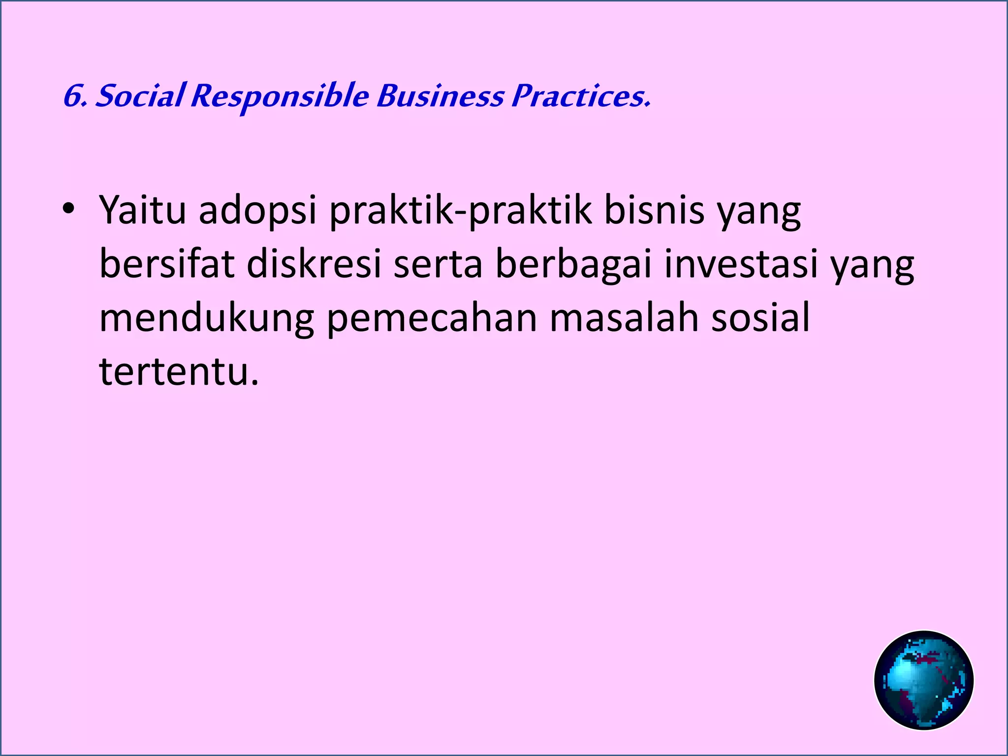 Pengertian & Konsep CSR_Materi Training "CSR" | PPTX