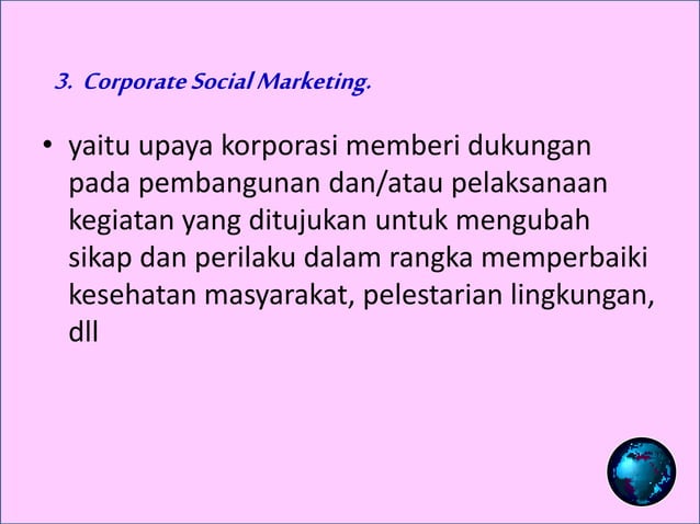 Pengertian & Konsep CSR_Materi Training "CSR" | PPTX