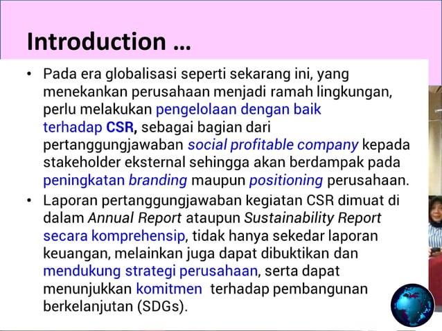 Pengertian & Konsep CSR_Materi Training "CSR" | PPTX