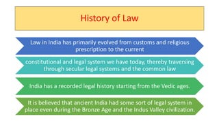 1.indian legal system_neetu _pandey | PPTX
