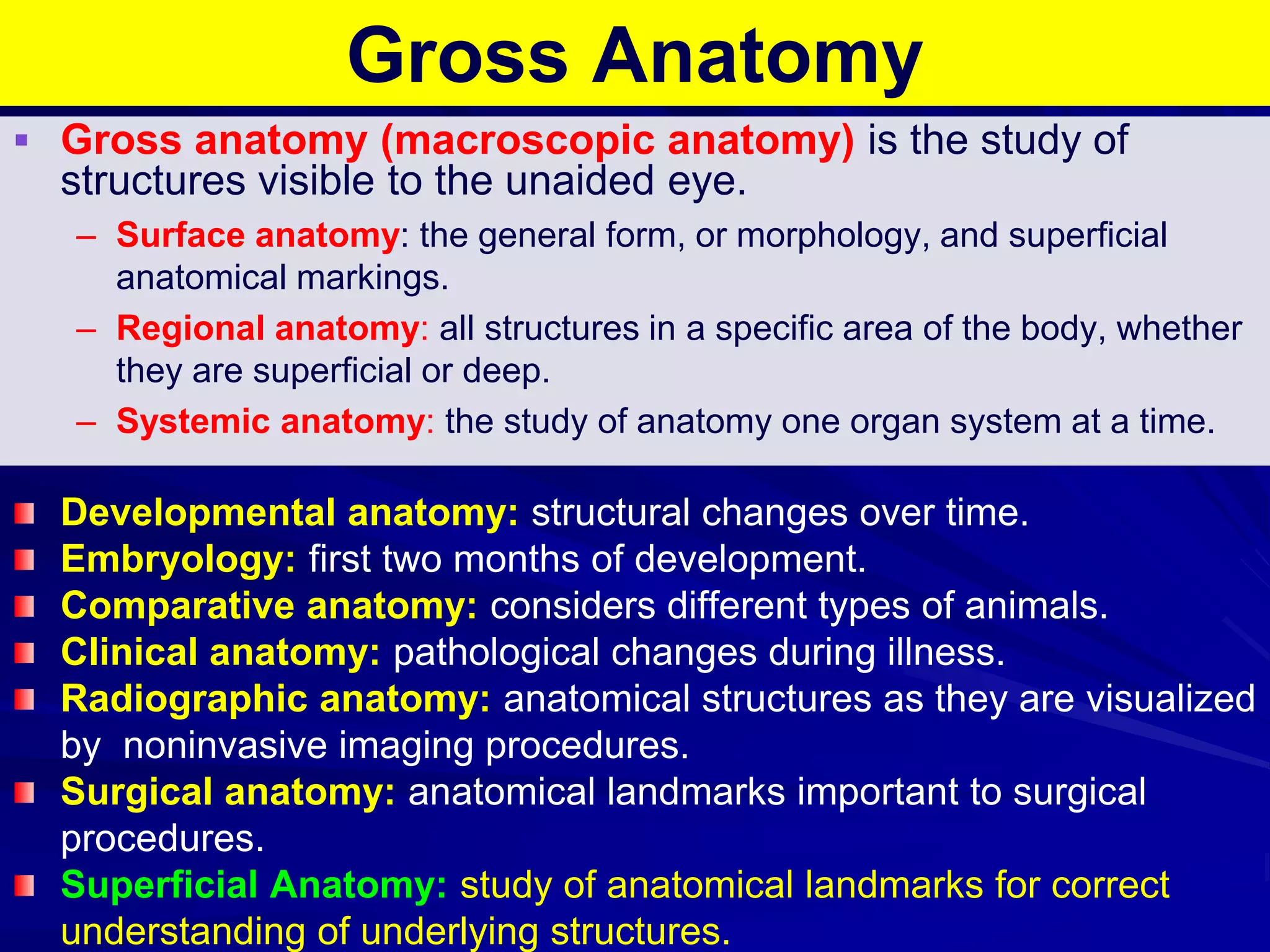 1. cpp introduction to anatomy 2020 Dr.Gamal | PPT