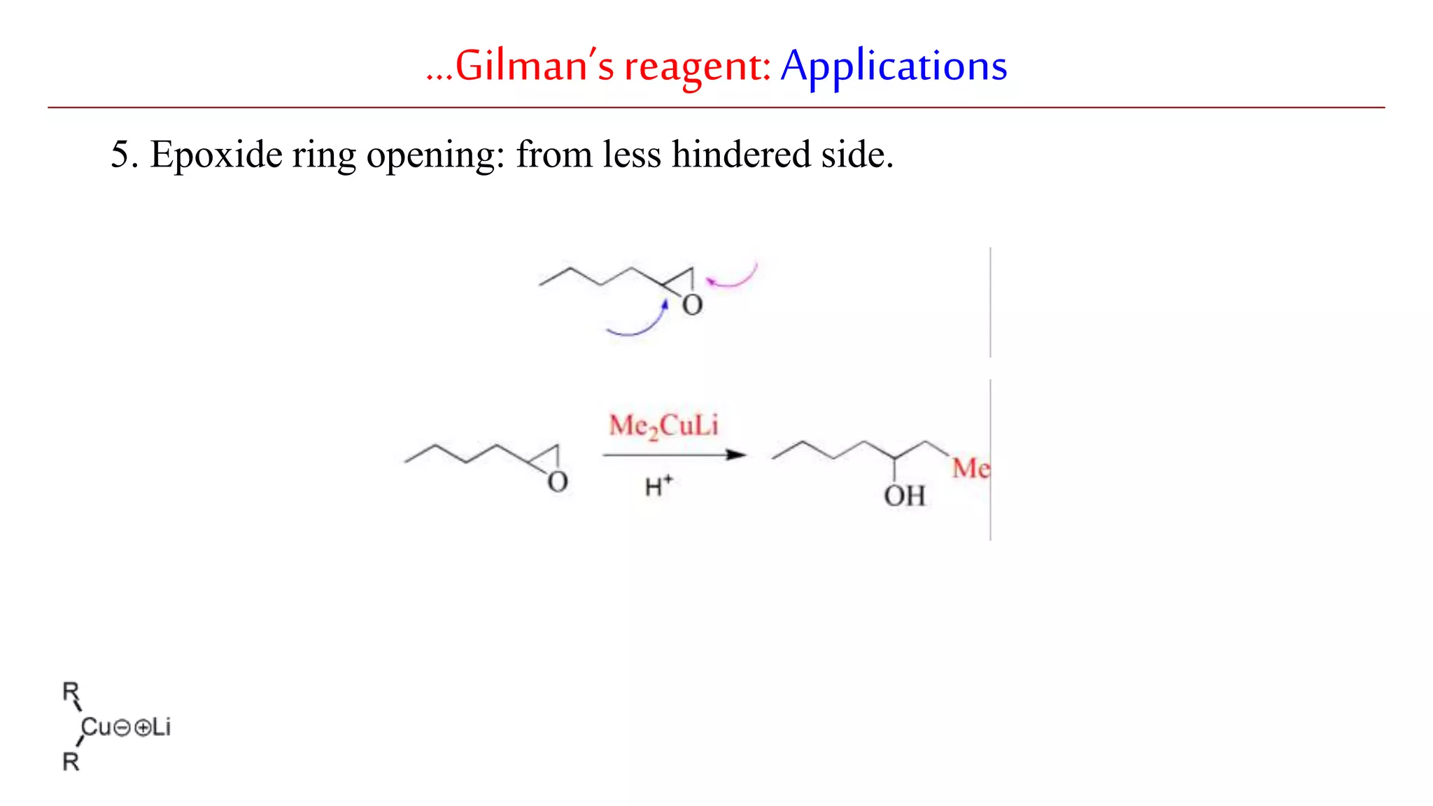 1. Gilman's reagent | PPT