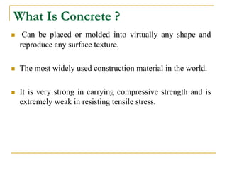 introduction to concrete | PPT