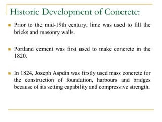 introduction to concrete | PPT