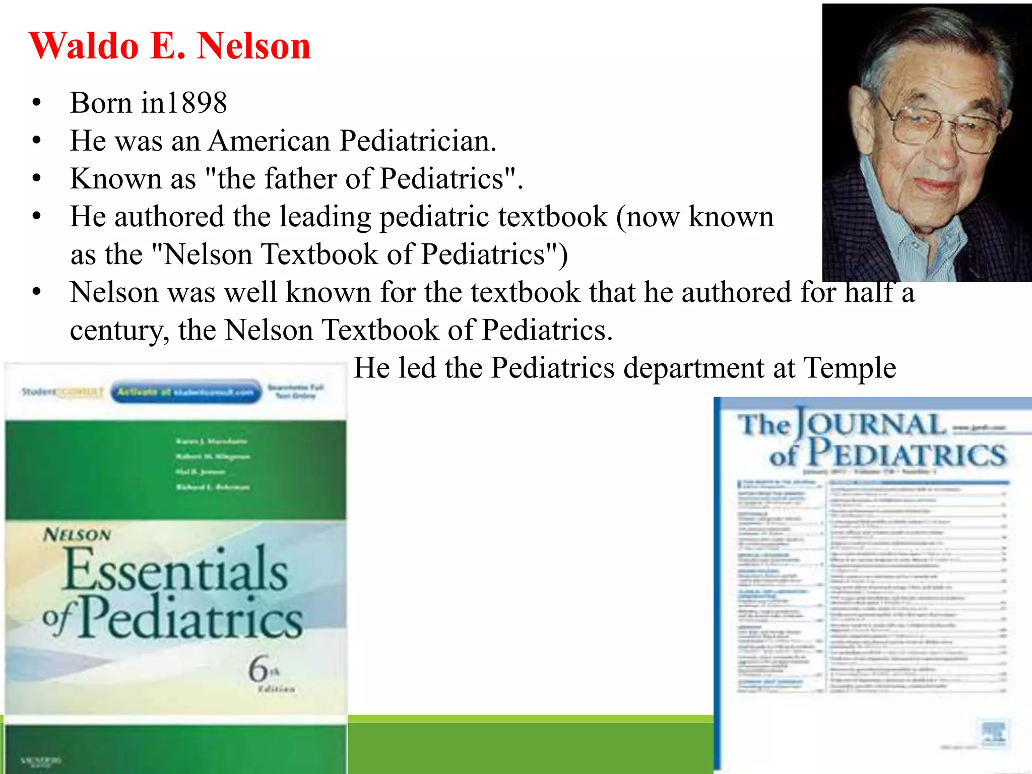 Lecture-1. Introduction of Paediatrics | PPTX