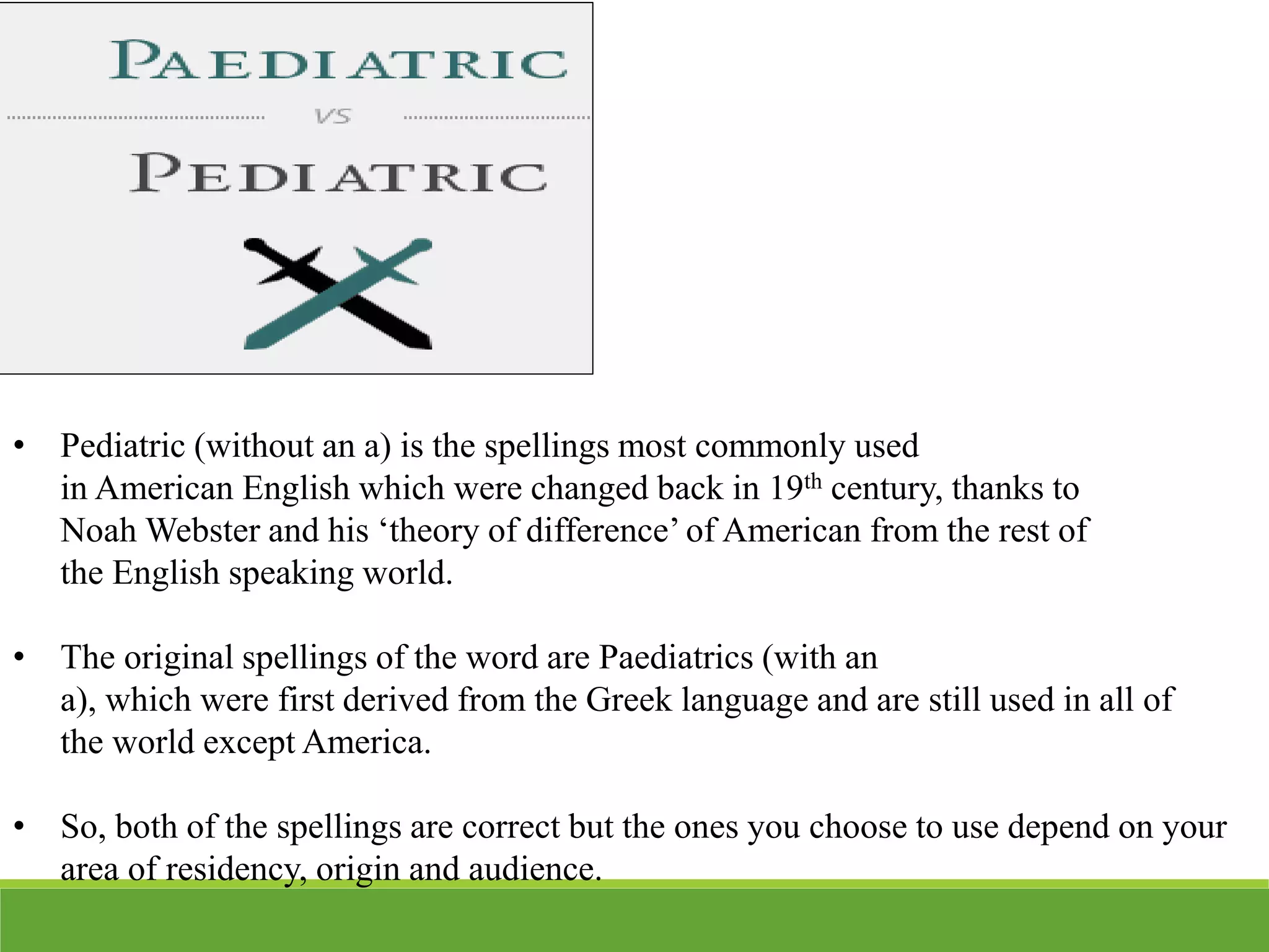 Lecture-1. Introduction of Paediatrics | PPTX