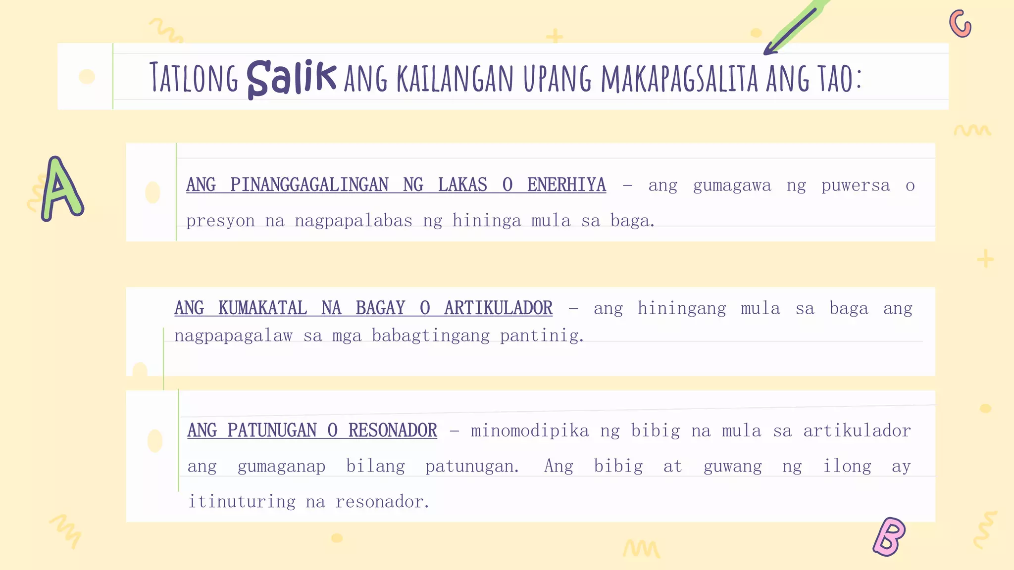 ANG PAGSASALITA | PPTX