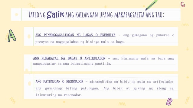 ANG PAGSASALITA | PPTX