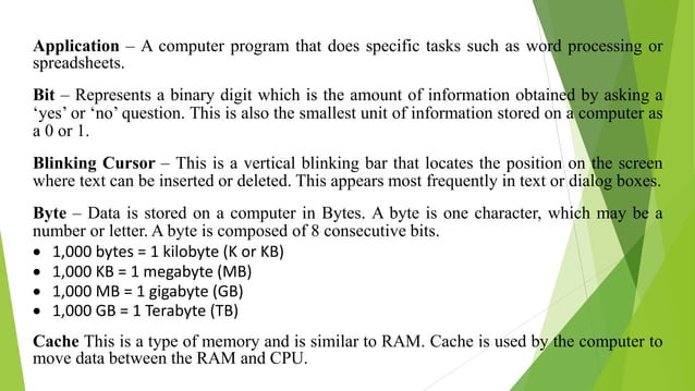 1. computer basics terminology | PDF