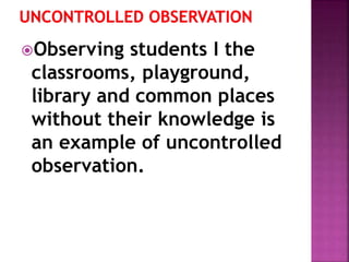 UNIT III - TOOLS AND TECHNIQUES FOR ASSESSMENT - Introduction ...
