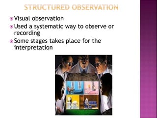 UNIT III - TOOLS AND TECHNIQUES FOR ASSESSMENT - Introduction ...