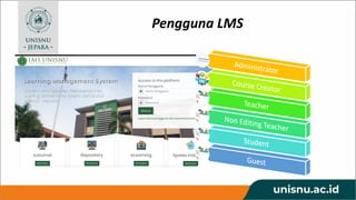 cara login lms Unisnu | PDF