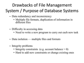 Beginning Of DBMS (data base) | PPT
