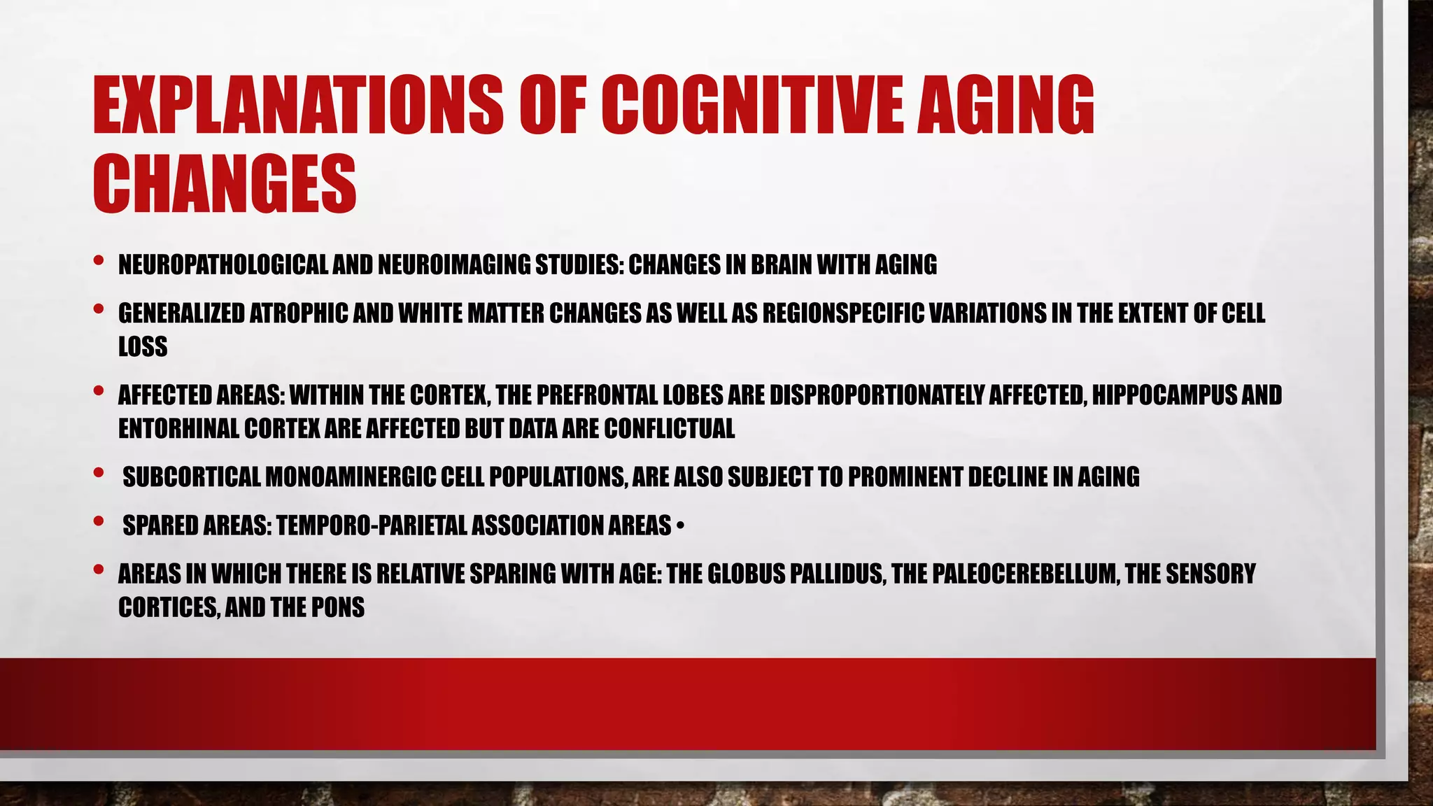 1. aging is a developmental process. | PPTX