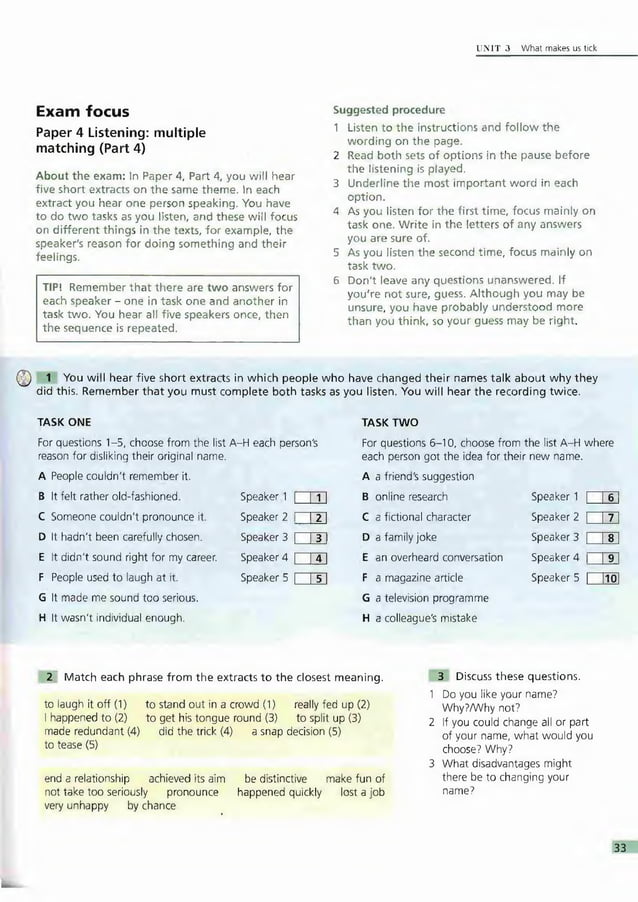 CAE GOLD PLUS COURSEBOOK 2008 | PDF