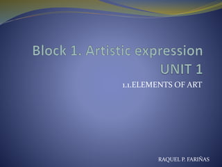 1.1 elements of art | PPT