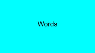 1.3 word cards | PPT