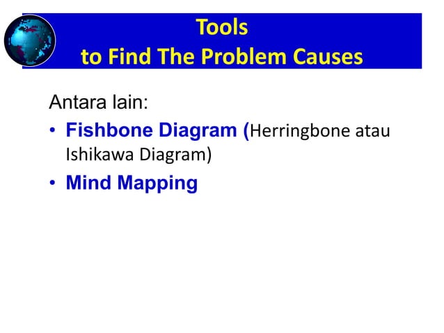 Problem Map _ Materi Training "Mastering Problem & Analysis" | PPT
