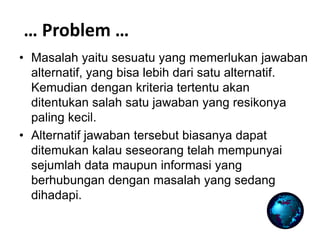 Problem Map _ Materi Training "Mastering Problem & Analysis" | PPTX