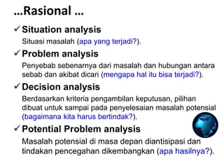 Problem Map _ Materi Training "Mastering Problem & Analysis" | PPTX