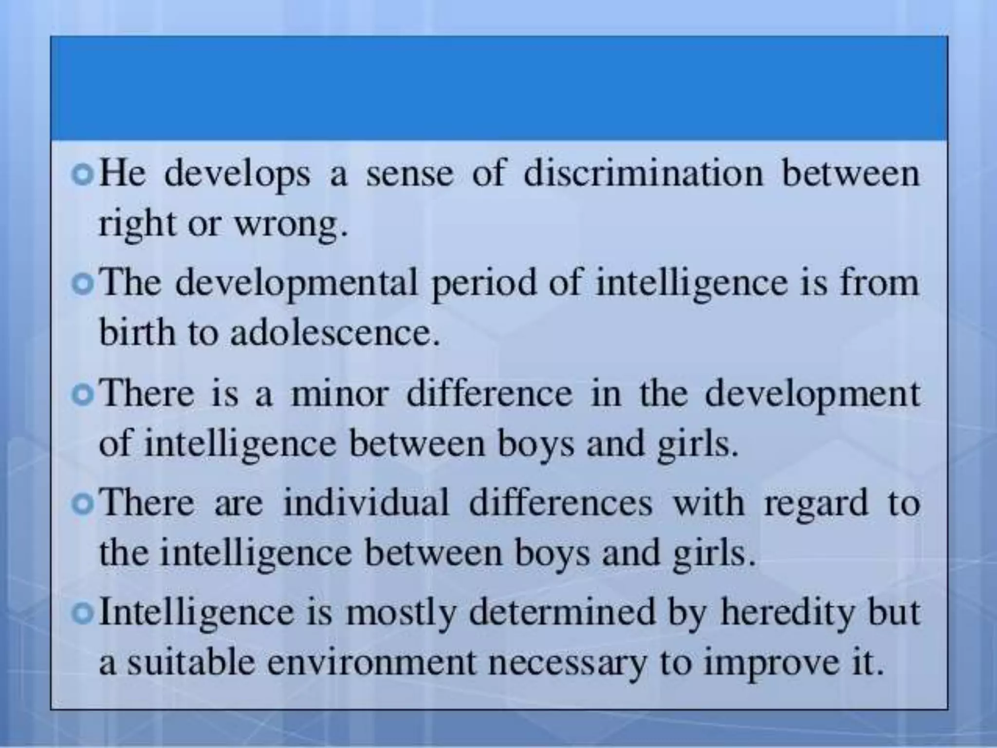 1.3 intelligence concept, definition, types, | PPT