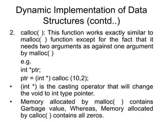 1. Data structures introduction | PPT