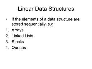 1. Data structures introduction | PPT