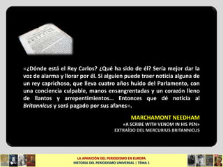 Fijación y evolución del gaceterismo en el Estado absolutista moderno ...