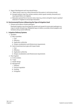 irrigation principles and practices | PDF