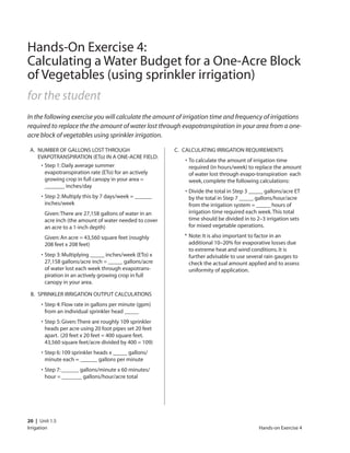 irrigation principles and practices | PDF