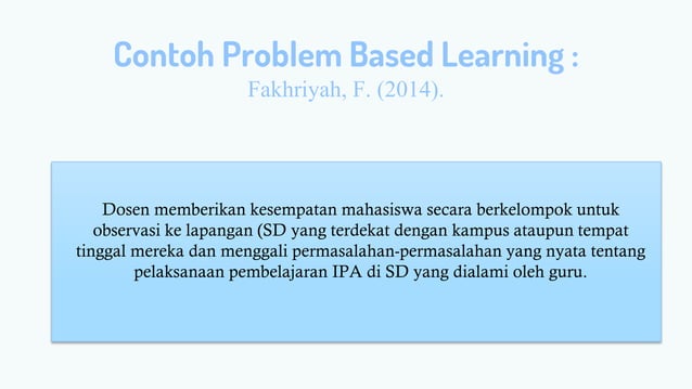 Metode Pembelajaran Student Centered Learning | PDF
