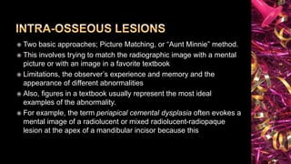 Principles of Radiographic Interpretations | PPTX