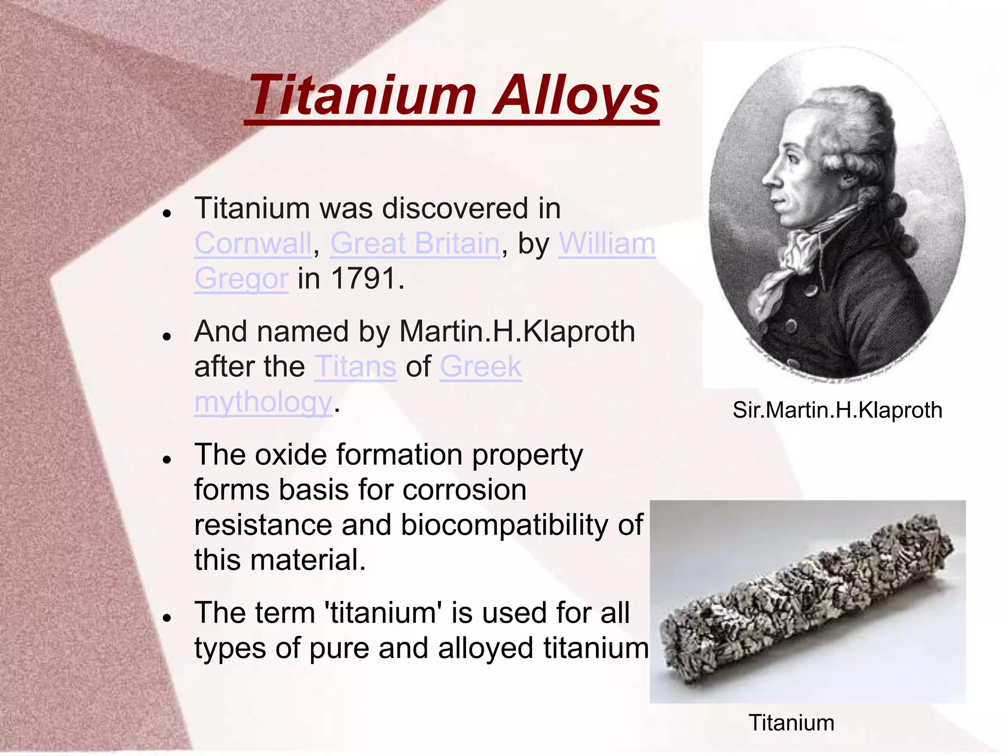 Base metal alloys | PPT