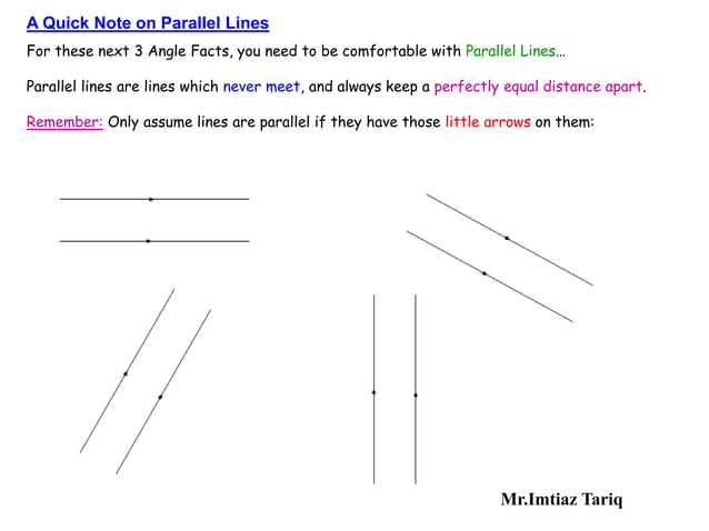 1. Angle facts | PPTX