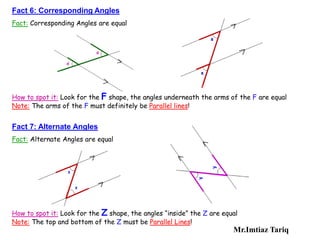 1. Angle facts | PPTX